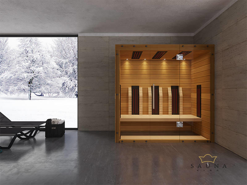 Sauna King® SAUNA KING Infraszauna Nyárfából 3 főre szauna vásárlás ...