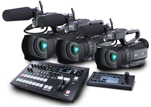 JVC KIT Live Multicam HM250E (HM250EV-60HD) Preturi, JVC Camere video ...