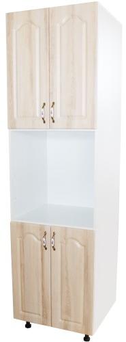 Spectral Mobila Soldat 60 cu 4 usi cu spatiu cuptor Zebra MDF sonoma ...