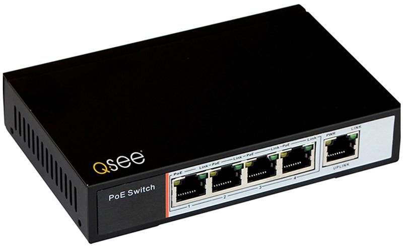 Q-See QAPE401 - Цени, нови Суич, комутатори оферти