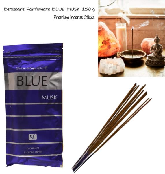 Betisoare Parfumate Karnataka Forest Fragrance Blue Musk 150 g (Betisor ...