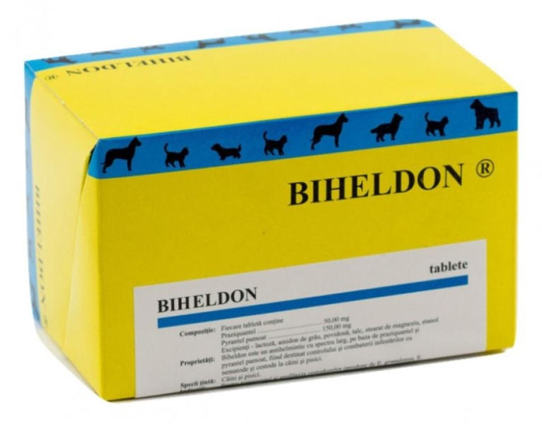 Golashpharma new Biheldon 10 comprimate (Antiparazitari pisici) - Preturi