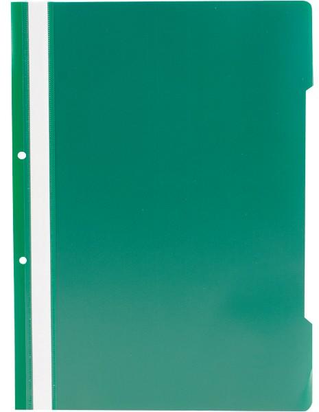 NOKI Dosar din plastic cu sina si 2 perforatii, A4, verde, 25 buc/set ...