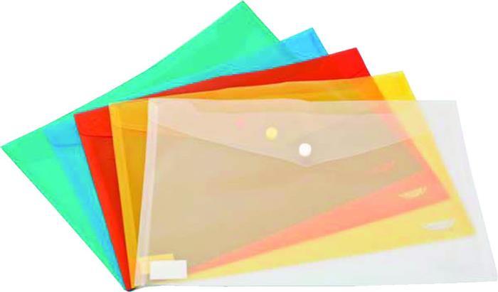 NOKI Mapa documente, Noki, A4, inchidere cu capsa, plastic, rosu ...