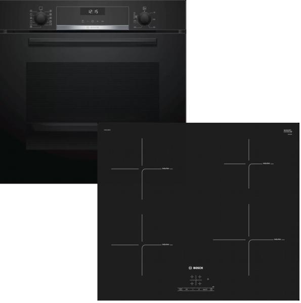 Vásárlás: Bosch HBA5570B0 / PUE611BB1E Beépíthető sütő és főzőlap szett ...