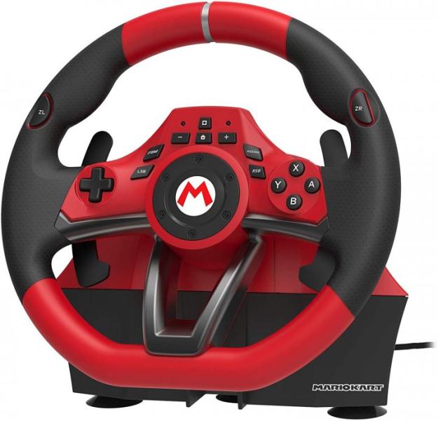 HORI Mario Kart Racing Wheel Pro Deluxe for Nintendo Switch (NSP285 ...