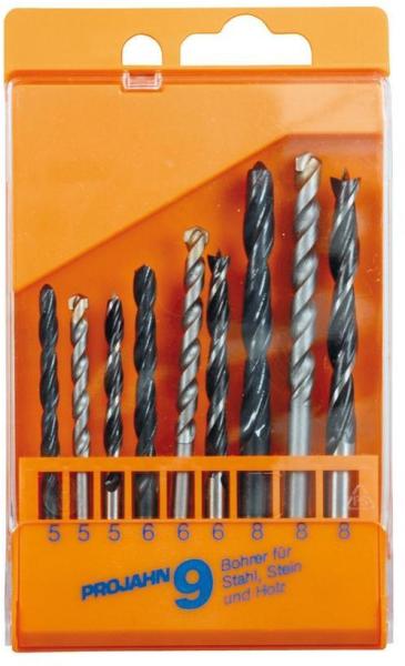 PROJAHN Set burghie PROJAHN mixta: metal HSS DIN 338 Typ N, beton, lemn ...