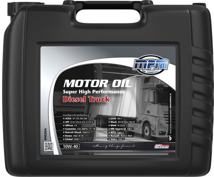 Vásárlás: MPM Super High Performance Diesel Truck 10W-40 20 l Motorolaj ...