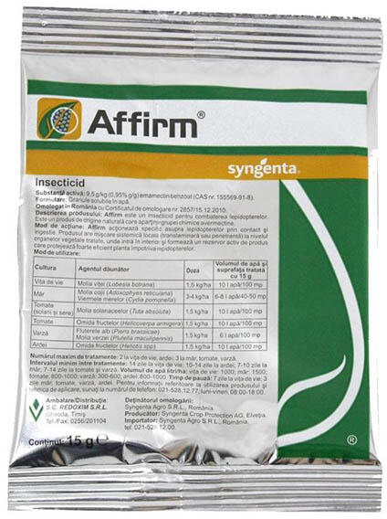 Syngenta Insecticid Affirm 15g (Insecticide) - Preturi