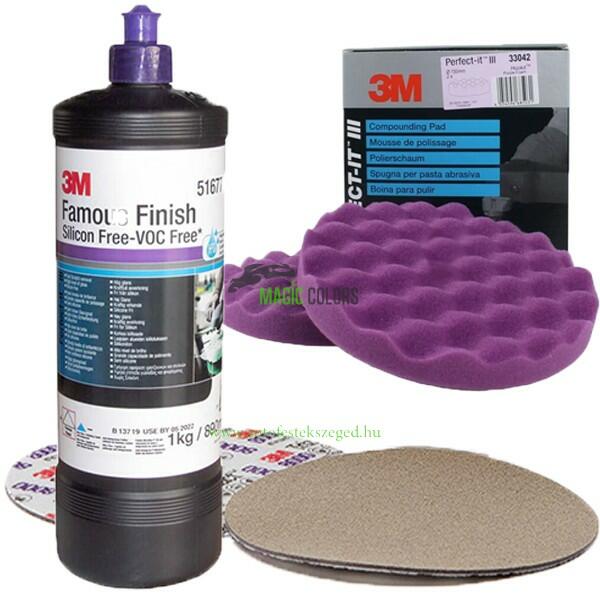 Vásárlás: 3M Famous Finish újgenerációs Egylépcsős polír szett ...