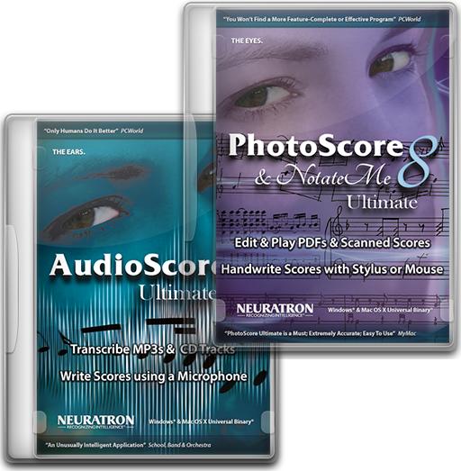 Vásárlás: Avid PhotoScore & NotateMe Ultimate 8 & AudioScore Ultimate 8 ...