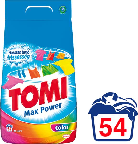 Vásárlás: TOMI Max Power Color 3,51 kg Mosószer, mosópor árak ...
