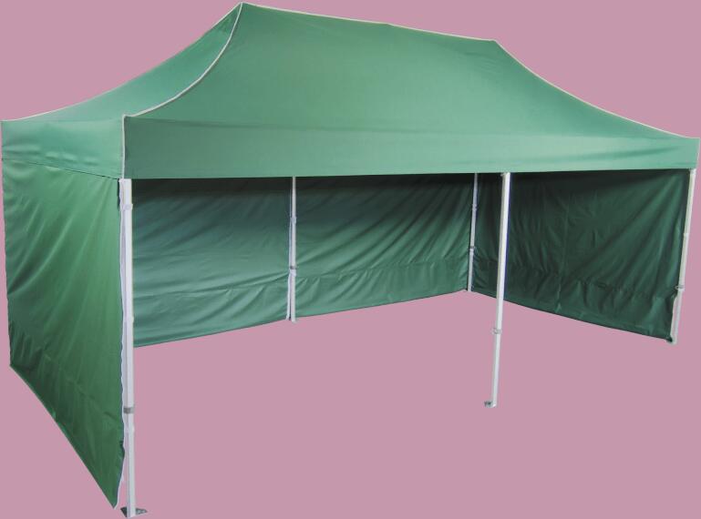 Expodom Pavilion de grădină 3x6m - Profesional din aluminiu hexagonal ...