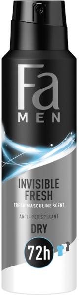 Fa Men Xtreme Invisible Fresh deo-spray 150 ml dezodor vásárlás, olcsó ...