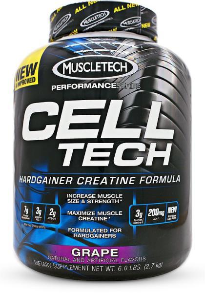 MuscleTech Cell Tech Hardgainer Creatine Formula 2700 g (Creatina ...
