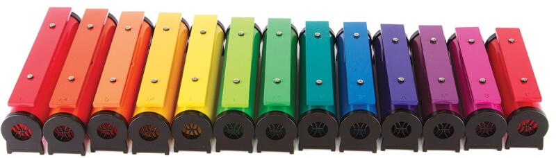 Boomwhackers Chroma-Notes Resonator Bells Complete Set (Alte ...