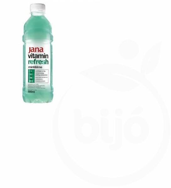 Vásárlás: Jana Refresh menta-lime íz 0,5l Ásványvíz árak ...