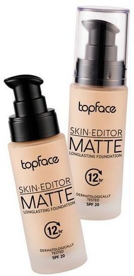 Topface Fond de ten - TopFace Skin Editor Matte Foundation 002 (Fond de ...