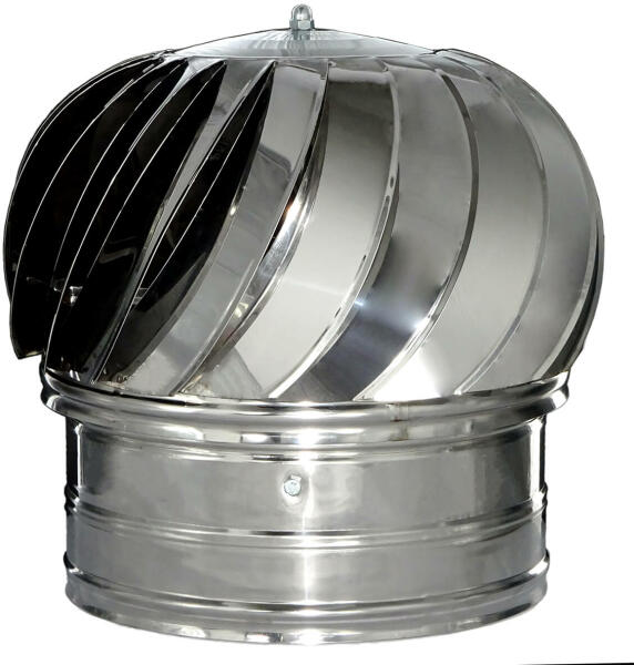 Ecopipe Terminal rotativ cos de fum, palarie rotativa din inox Ø 300mm ...