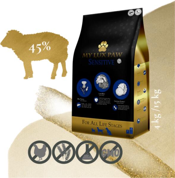 Vásárlás: My Lux Paw - Sensitive Lamb Extra 2x15 kg Kutyatáp árak ...