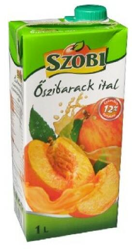 Vásárlás: Szobi Őszibarack ital 12% 1 l Gyümölcslé, zöldséglé árak ...