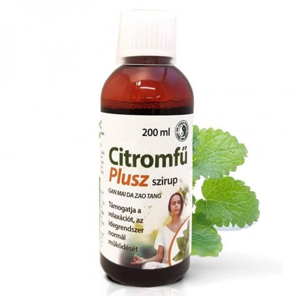 Vásárlás: Dr. Chen Patika Citromfű Plusz szirup 200 ml ...