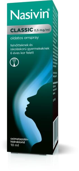 Vásárlás: Nasivin Classic 0,5mg/ml orrspray 10ml Táplálékkiegészítő ...