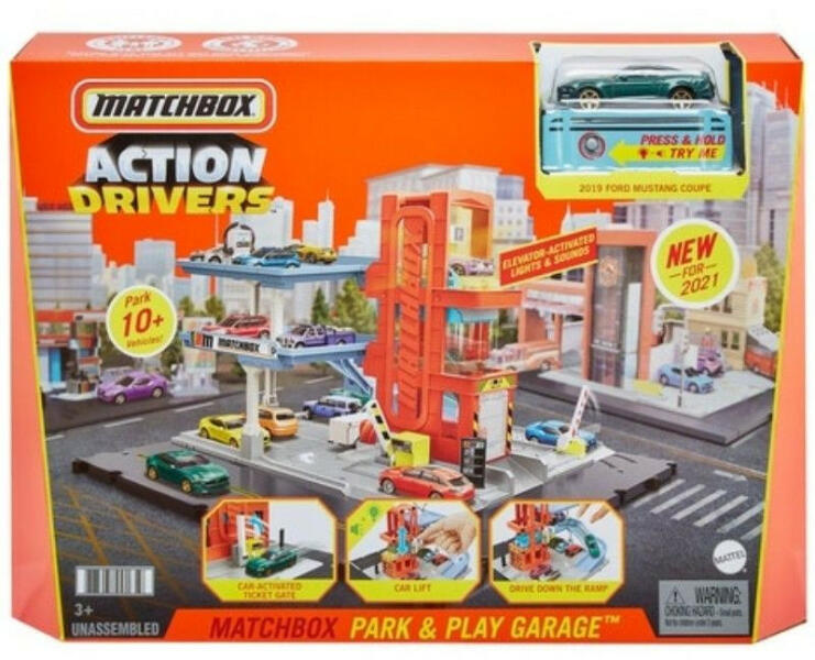 Vásárlás: Mattel Matchbox Action Drivers - Emeletes garázs játékszett ...
