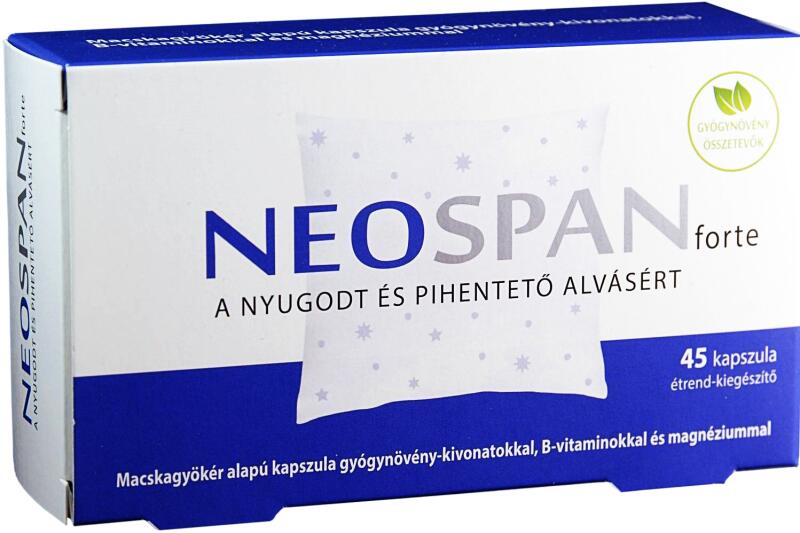 Vásárlás: Neospan Forte vitamin kapszula (45db) Táplálékkiegészítő árak ...