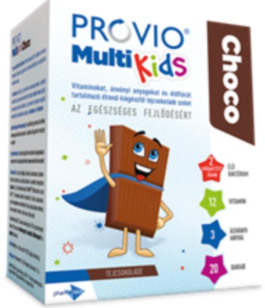 Vásárlás: Provio Multi Kids Choco 20 db Táplálékkiegészítő árak ...