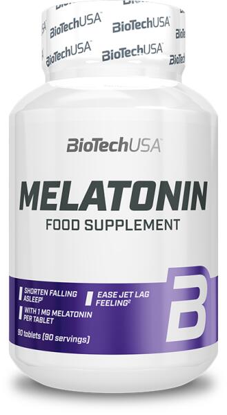 Vásárlás: BioTechUSA Melatonin tabletta 90 db Táplálékkiegészítő árak ...