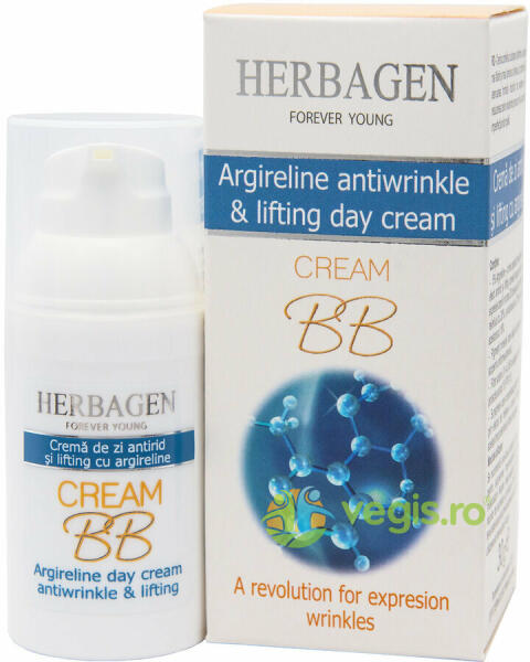 Herbagen Crema de Zi Antirid si Lifting BB CREAM SPF15 cu Argireline ...