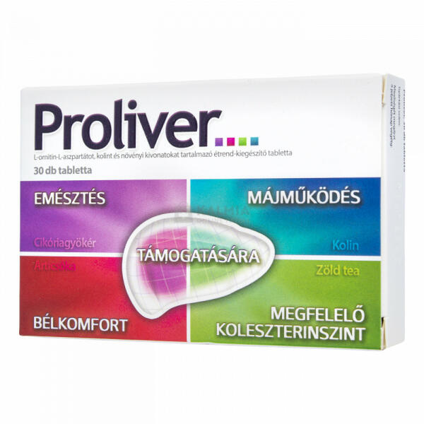 Vásárlás: Proliver tabletta 30db Táplálékkiegészítő árak ...