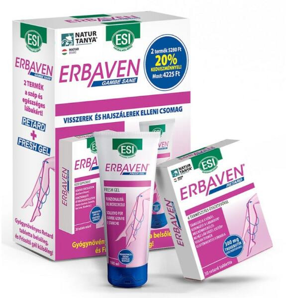 Vásárlás: ESI ERBAVEN Visszér elleni csomag Táplálékkiegészítő árak ...
