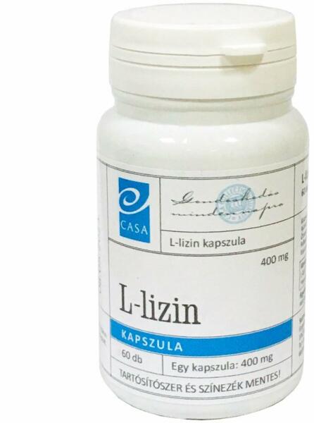 Vásárlás: CASA L-Lizin kapszula 60db Táplálékkiegészítő árak ...