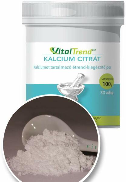 Vásárlás: VitalTrend Kalcium-citrát por 100g Táplálékkiegészítő árak ...