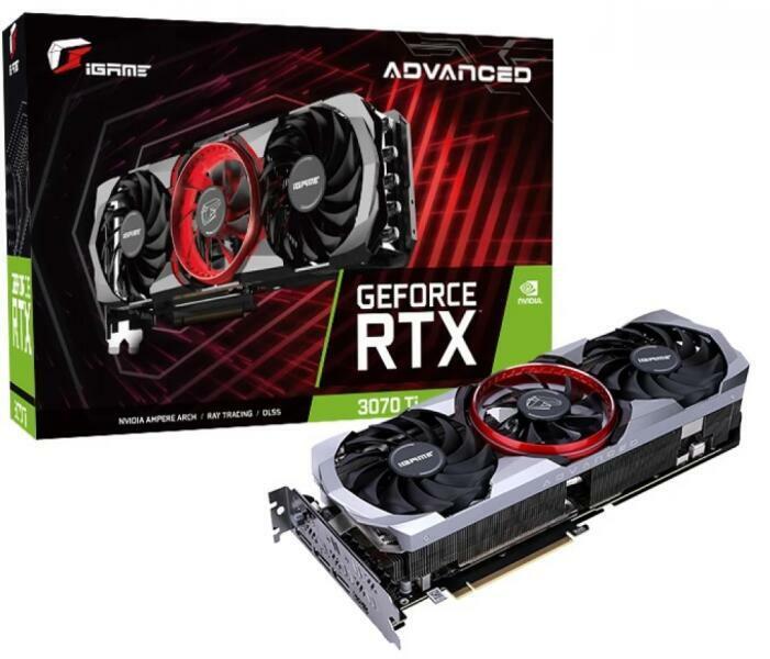 Colorful GeForce iGame RTX 3070 Ti 8GB GDDR6X 256bit (RTX 3070 Ti ...
