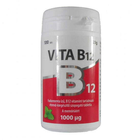 Vásárlás: Vitabalans Oy Vita B12 1000mcg tabletta 100 db ...