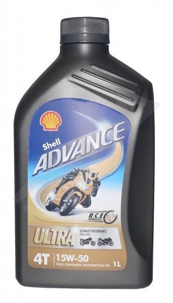 Shell Advance Ultra 4T 15w-50 1L Моторни масла, най-евтина оферта от 0 ...