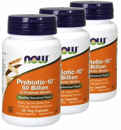 Vásárlás: NOW Probiotikum 50 milliárd CFU, Now Probiotic-10 50 Billion ...