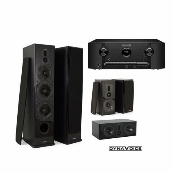 Marantz SR5014 + Dynavoice Definition DF-8 + DC-5 + DM-6 Amplificator ...