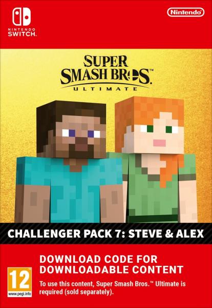 Nintendo Super Smash Bros. Ultimate Challenger Pack 7: Steve & Alex ...