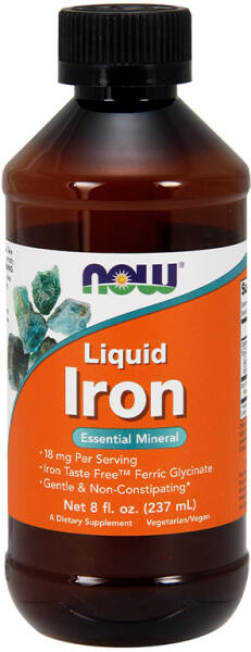 Vásárlás: NOW Iron Liquid 237 ml Táplálékkiegészítő árak ...