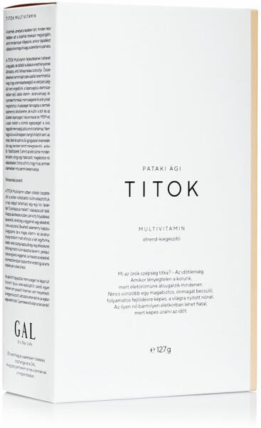Vásárlás: GAL TITOK Multivitamin 127 g (1 havi adag) Táplálékkiegészítő ...