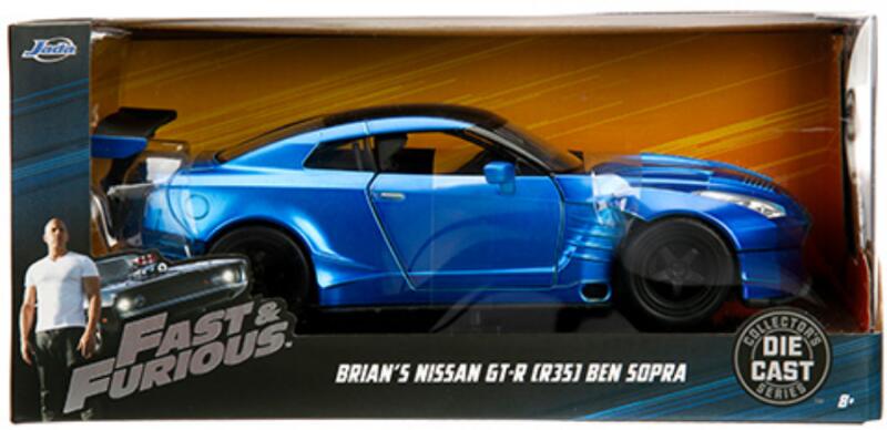Vásárlás: Jada Toys Halálos Iramban: Brian's Nissan GT-R R35 Bensopra 1 ...