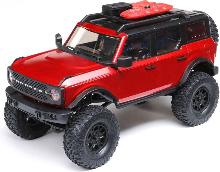 Axial SCX24 Ford Bronco 2021 1: 24 4WD RTR roșu (AXI00006T1) (Jucarie ...