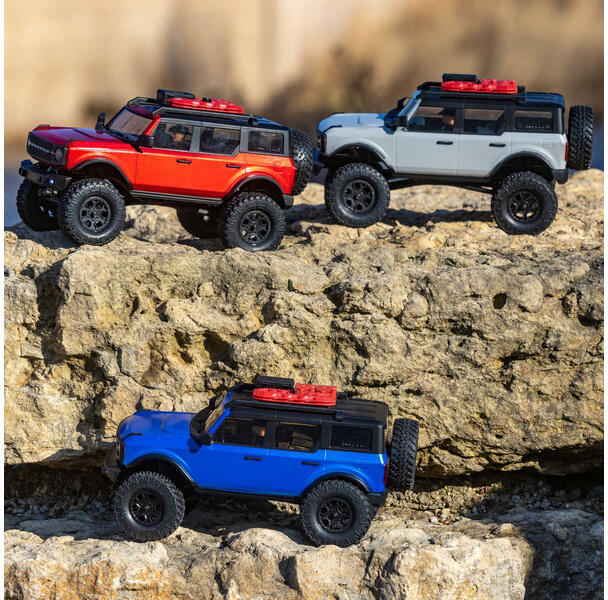 Axial SCX24 Ford Bronco 2021 1: 24 4WD RTR gri (AXI00006T2) (Jucarie cu ...