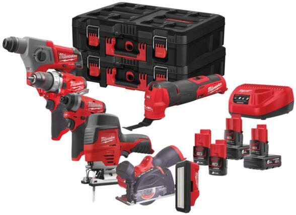 Milwaukee M12FPP7A-624P (4933480555) (Set scule) - Preturi