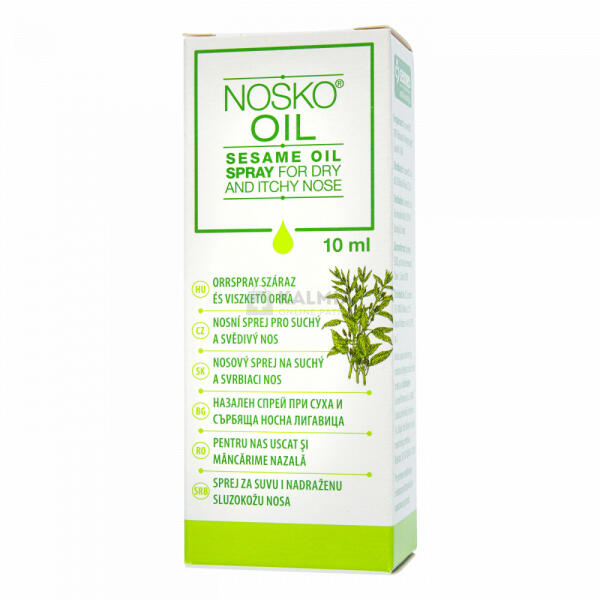 Vásárlás: Nosko Oil orrspray 10 ml Orrcsepp, orrspray árak ...