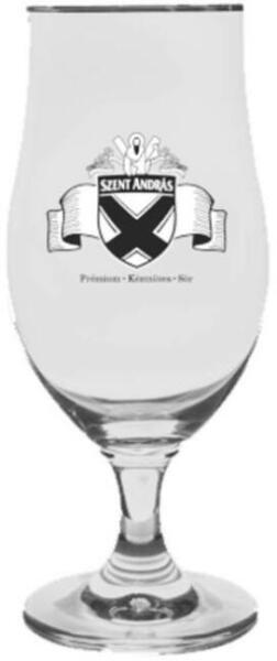 Vásárlás: Szent András Sörfőzde Szent András Talpas Kehely (500 ml ...